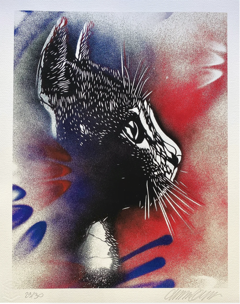 C215 est un street artiste Français - Galerie Le Container